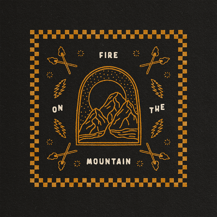 Fire On The Mountain by Tyler Elise Blinderman on Dribbble