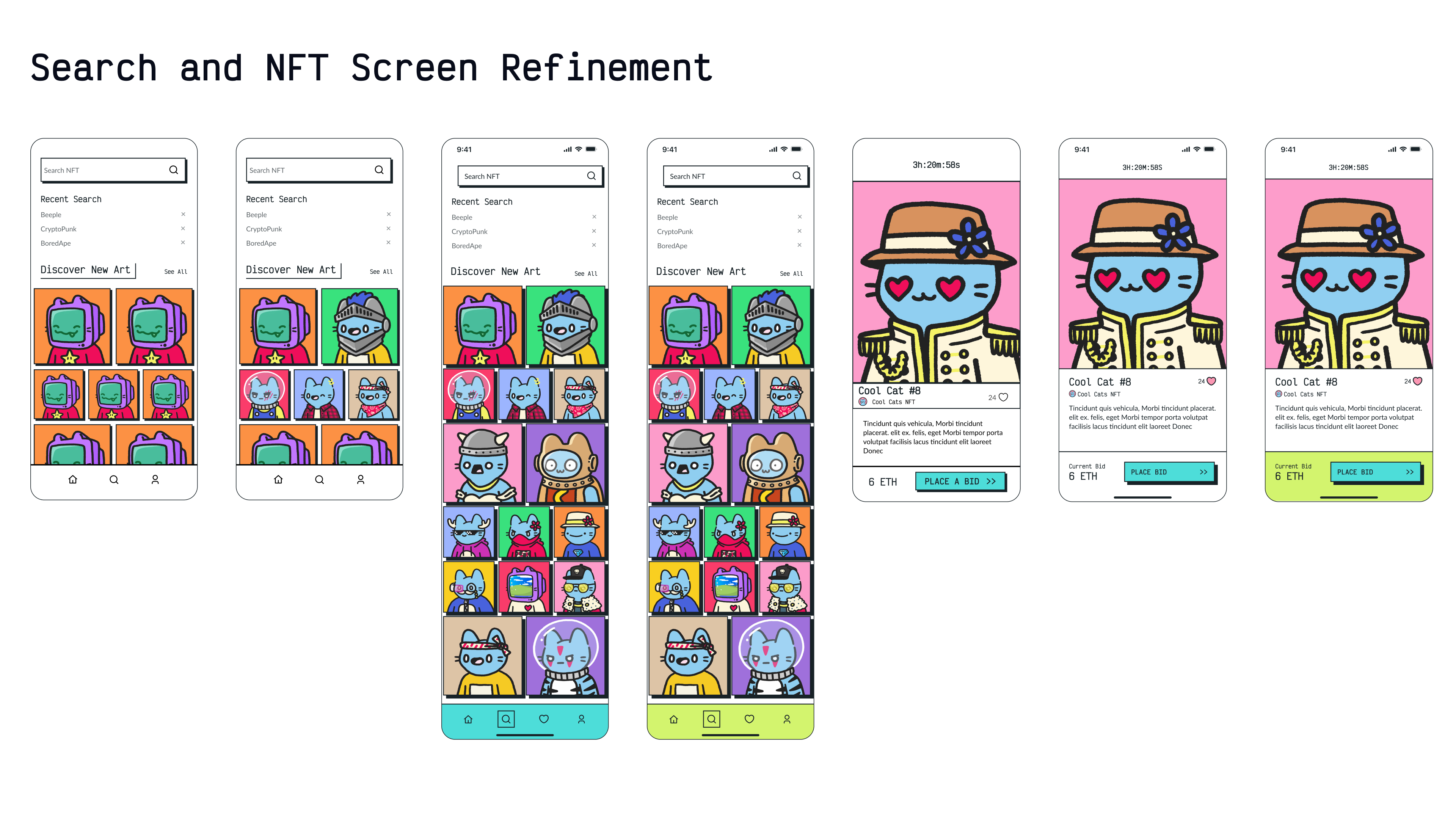 Moon - NFT App by Jen Satzger on Dribbble