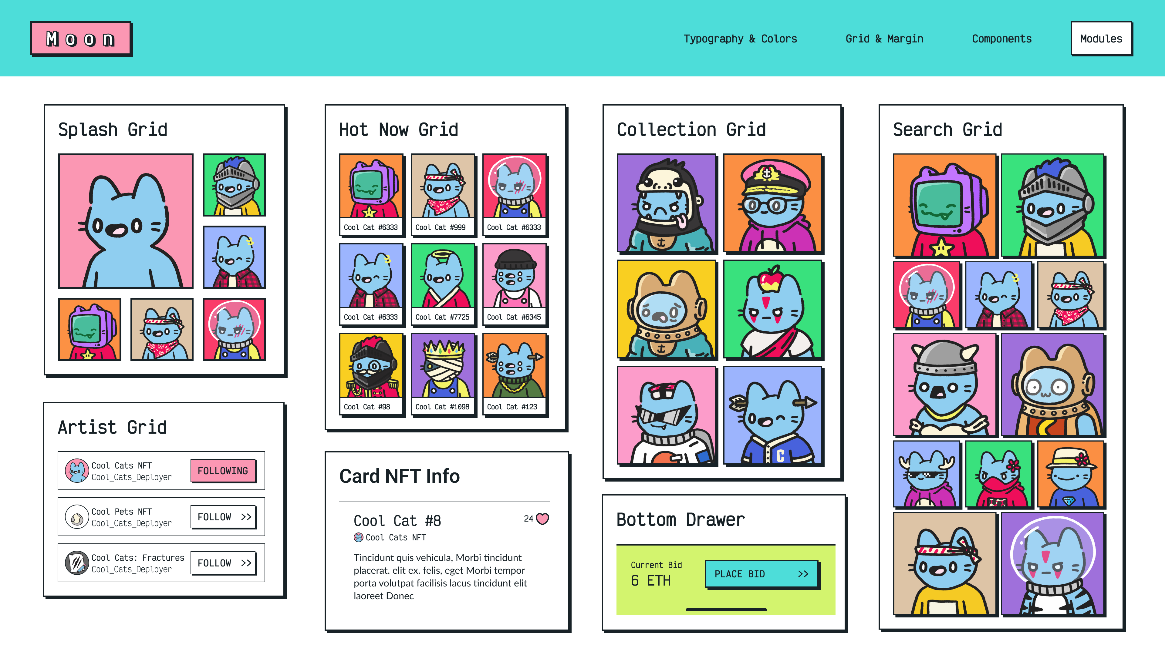 Moon - NFT App by Jen Satzger on Dribbble