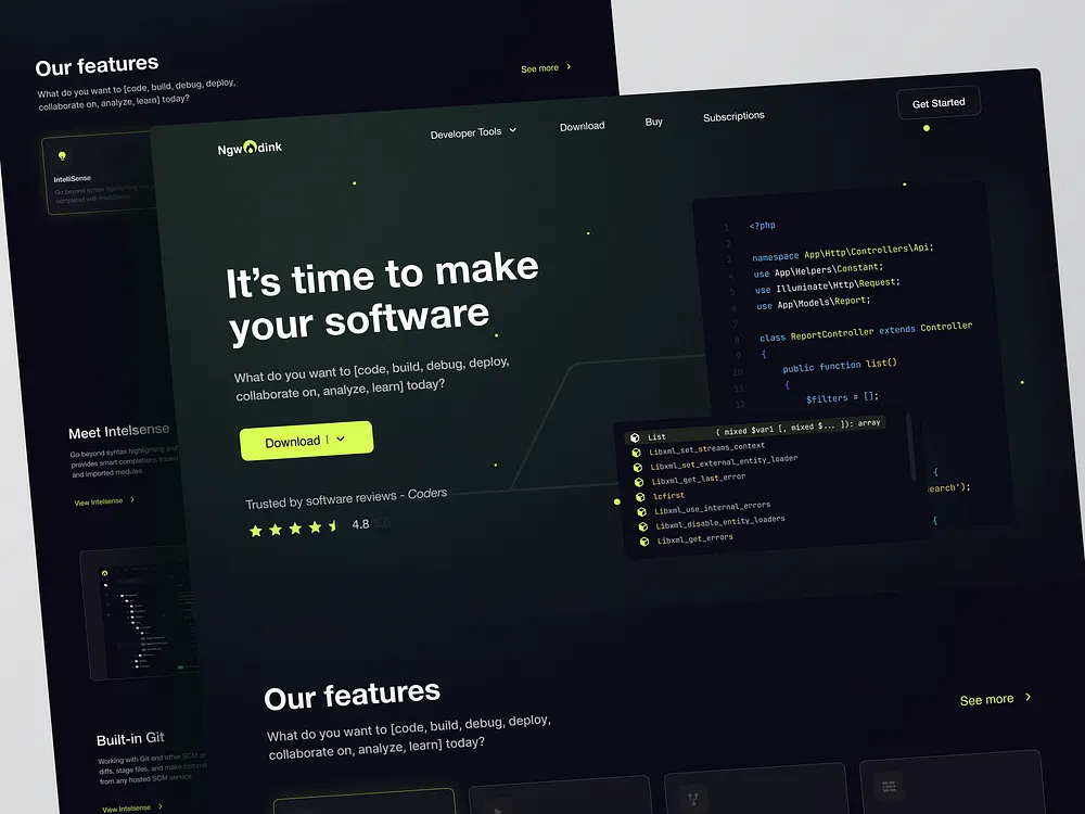 Browse thousands of Front End Developer Portfolio images for design ...