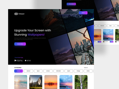 Colorful Website UI design by We Switched Studio on Dribbble