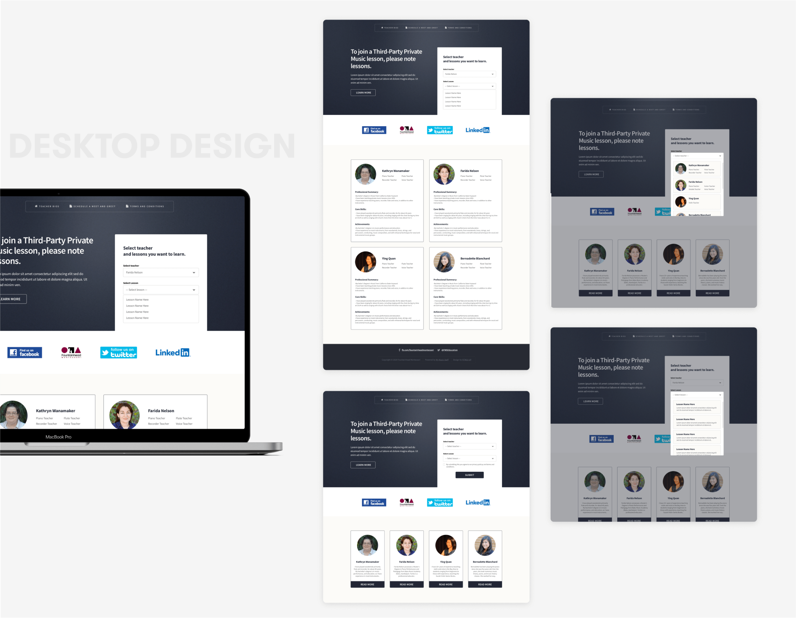 Fountainhead Montessori - Website Design by Wow Design on Dribbble