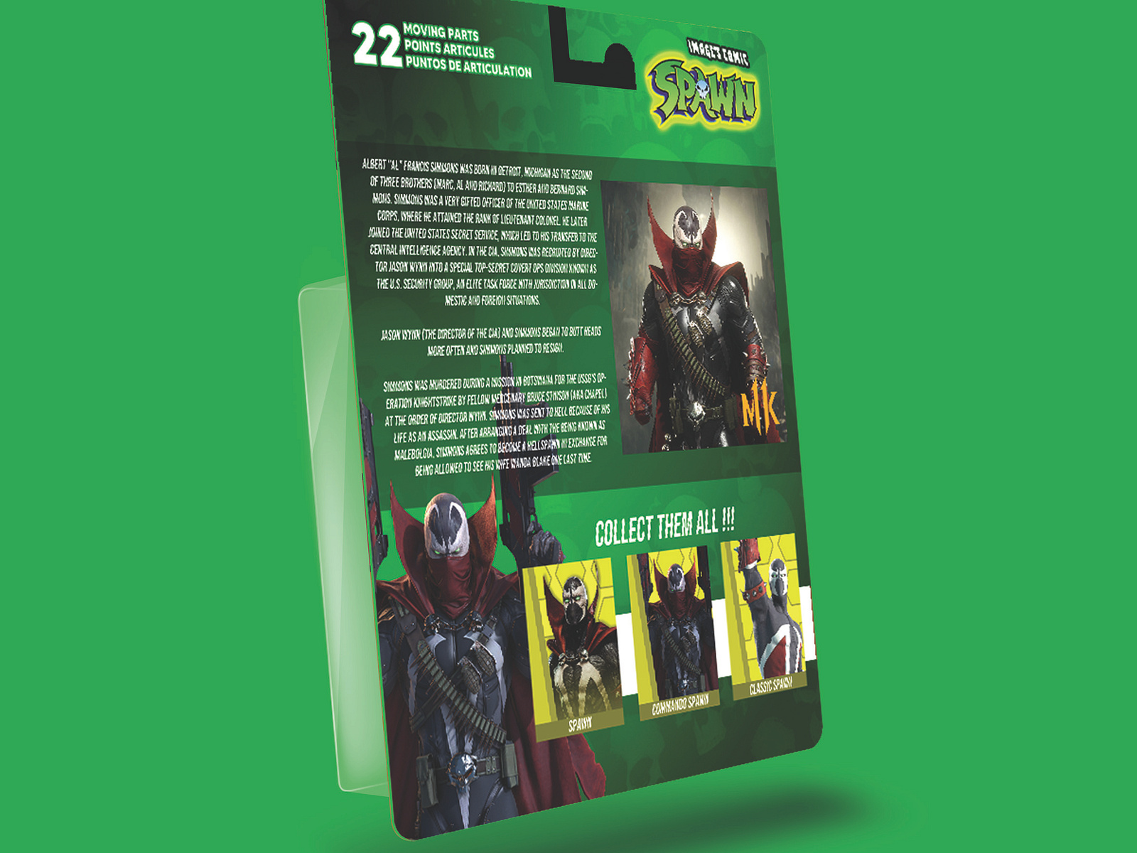 CUSTOM PACKAGING FOR ACTION FIGURE "COMMANDO SPAWN" by the postman on ...