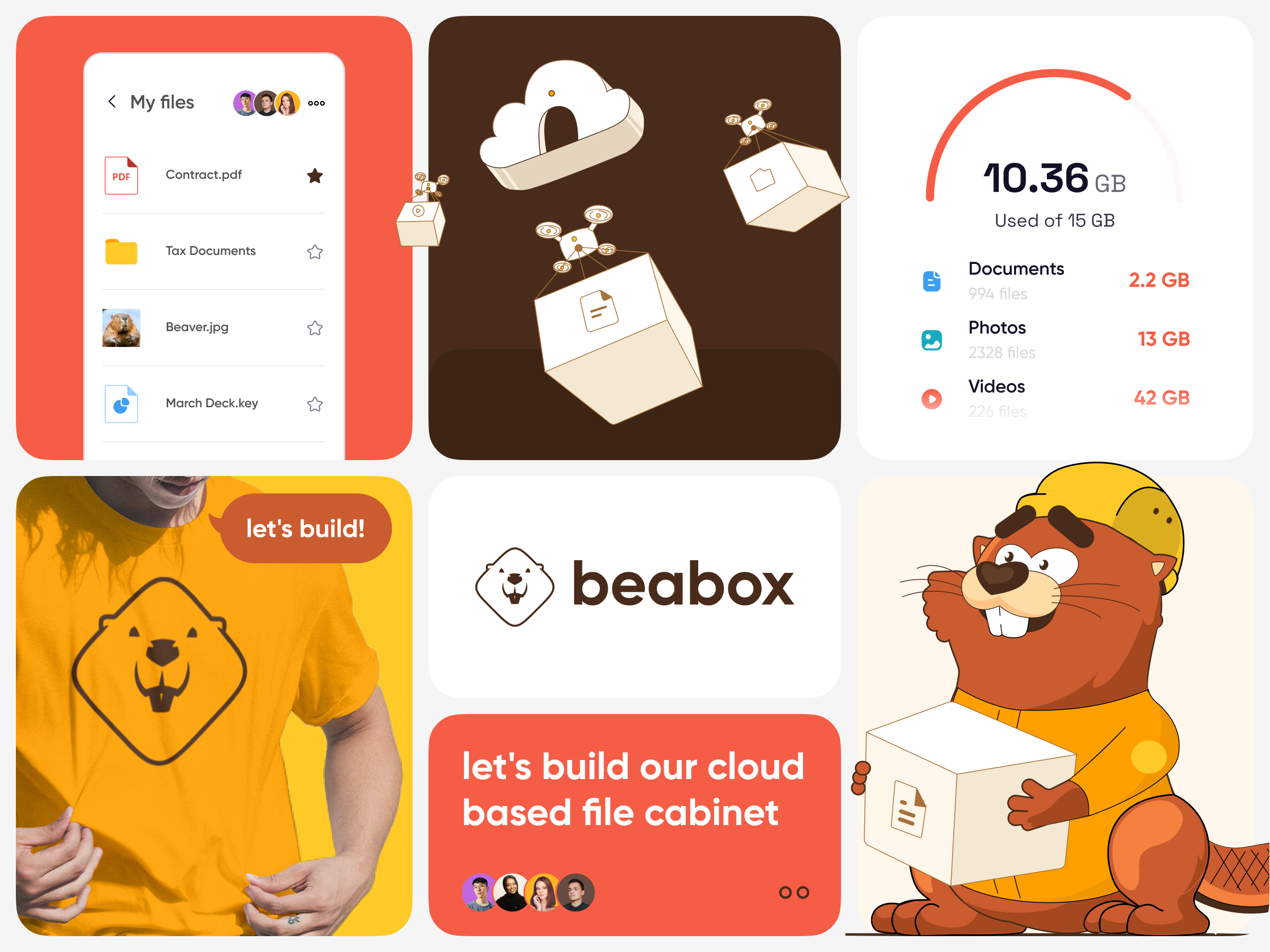 Beabox: Cloud Storage Platform by Hyperfantasy on Dribbble
