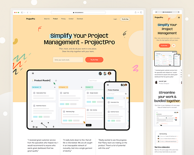 ProjectPro - A project management Tool by 2Wiz Studio on Dribbble