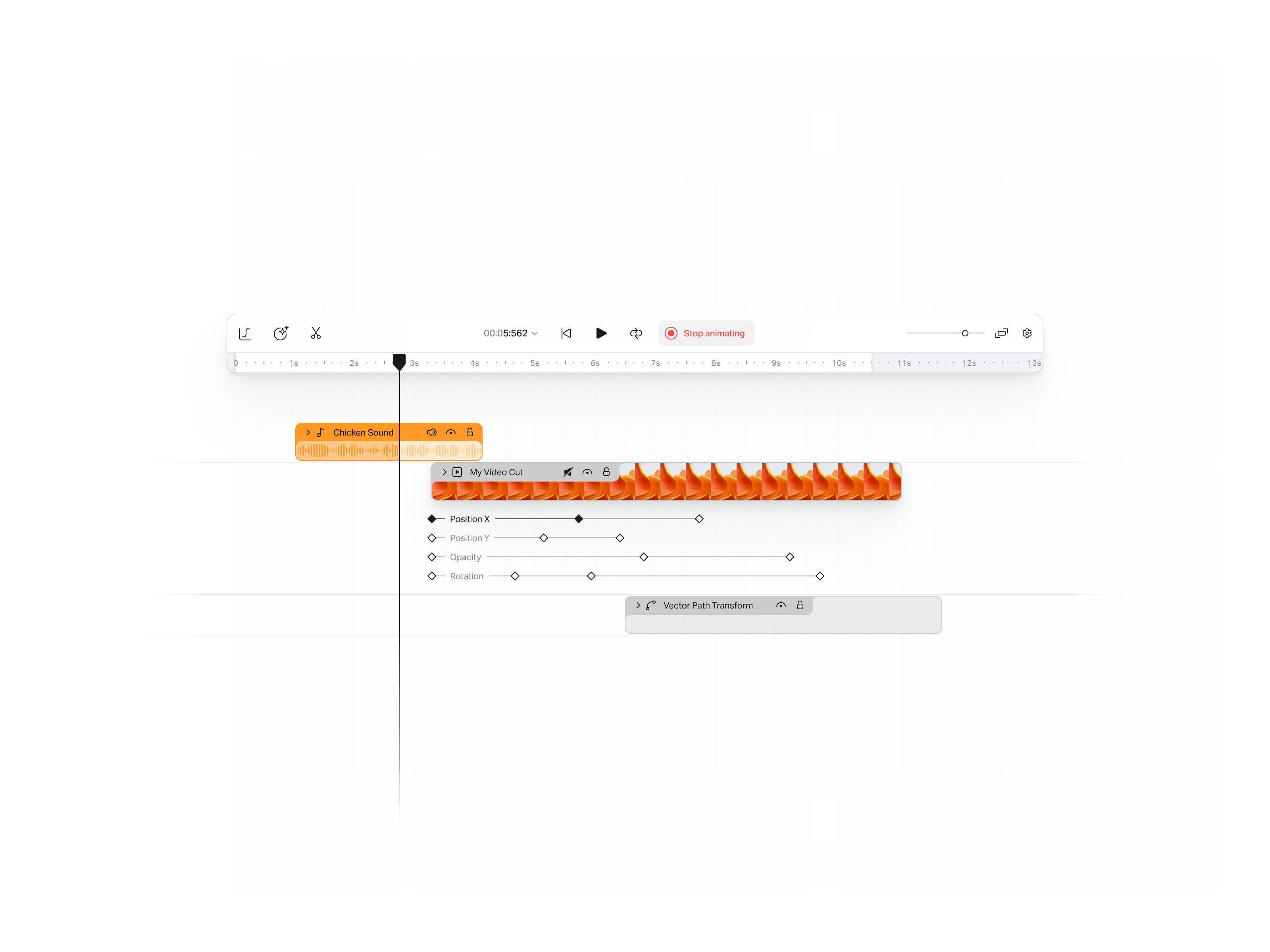 Timeline Editor Keyframes and Easings for Artboard Studio by Yasir Ekinci on Dribbble