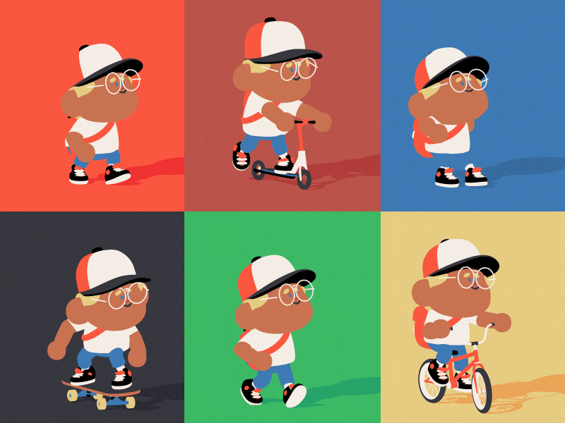 3D Character Animations by Fraser Davidson for Cub Studio on Dribbble