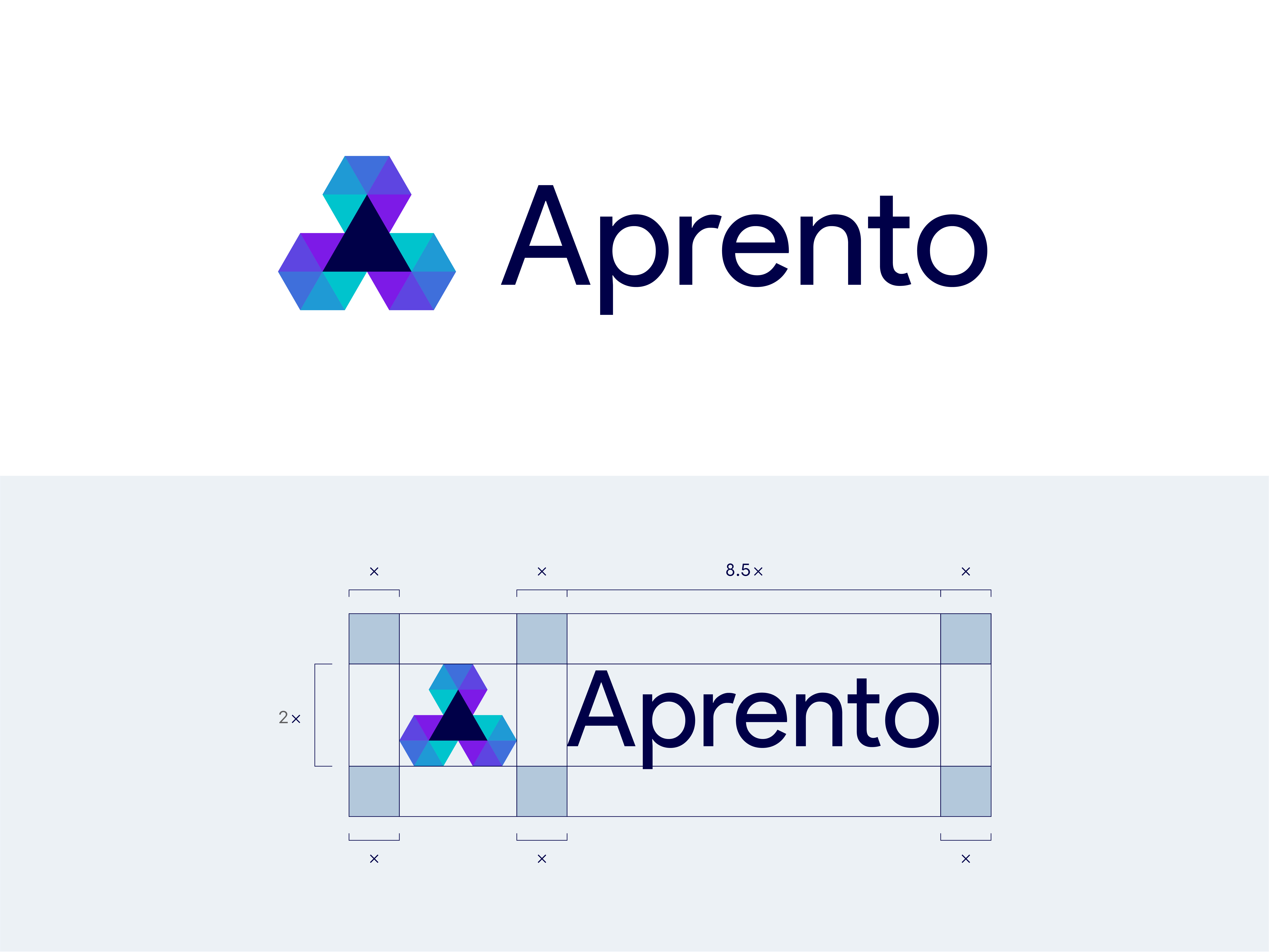 Aprento - Logo Design by Moiz Khalid - Logo design on Dribbble