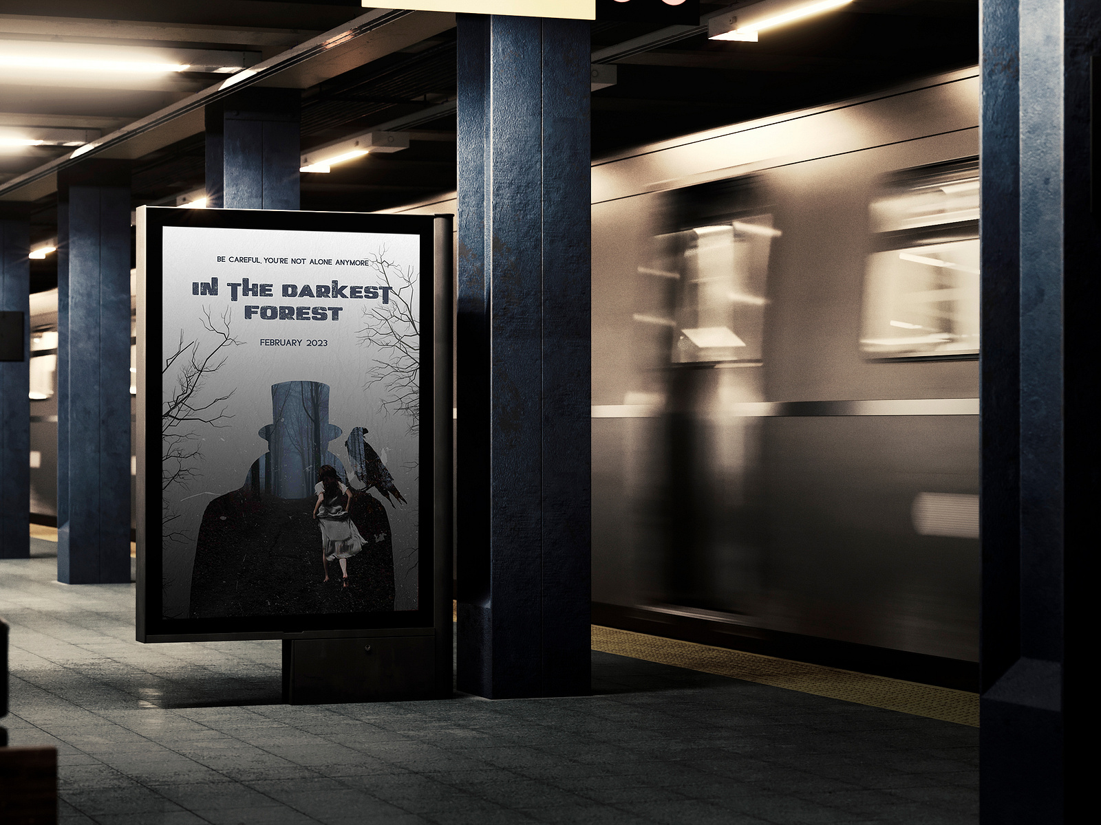 Poster for a non-existent film by Maria Kostyuchenkova on Dribbble