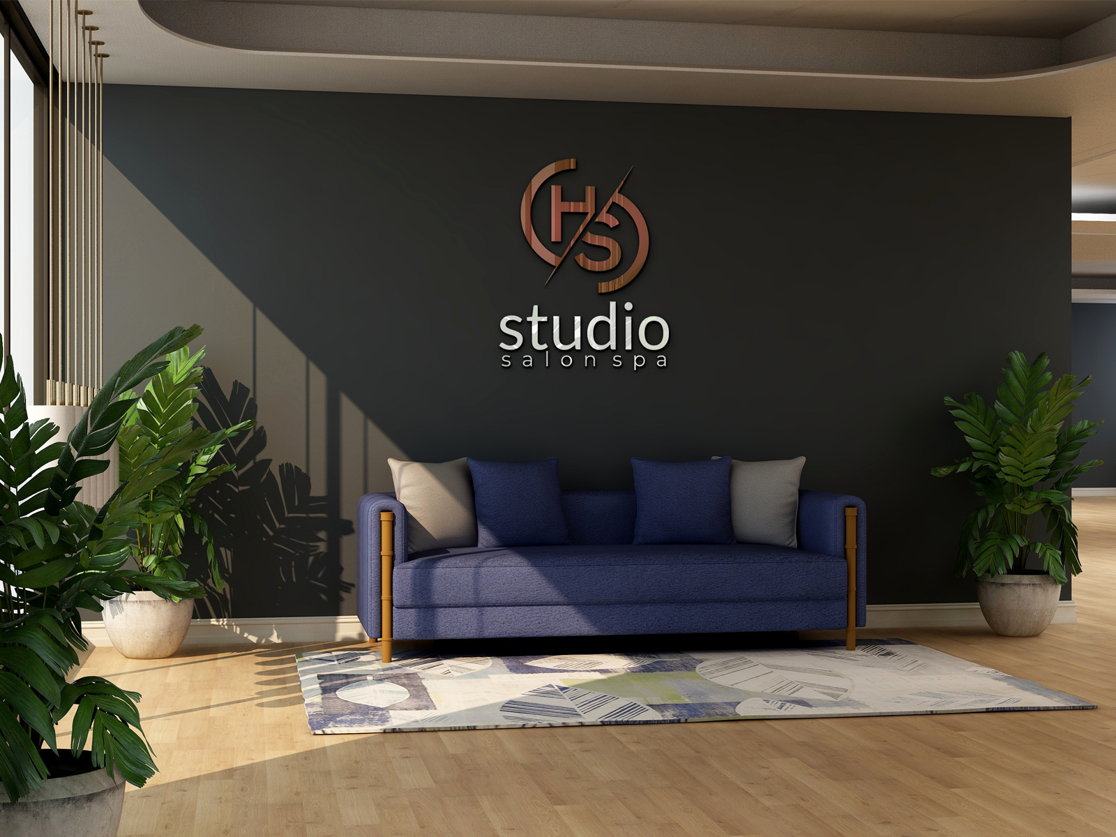 Salon Brand Identity With Animation by Graphic Upshot on Dribbble