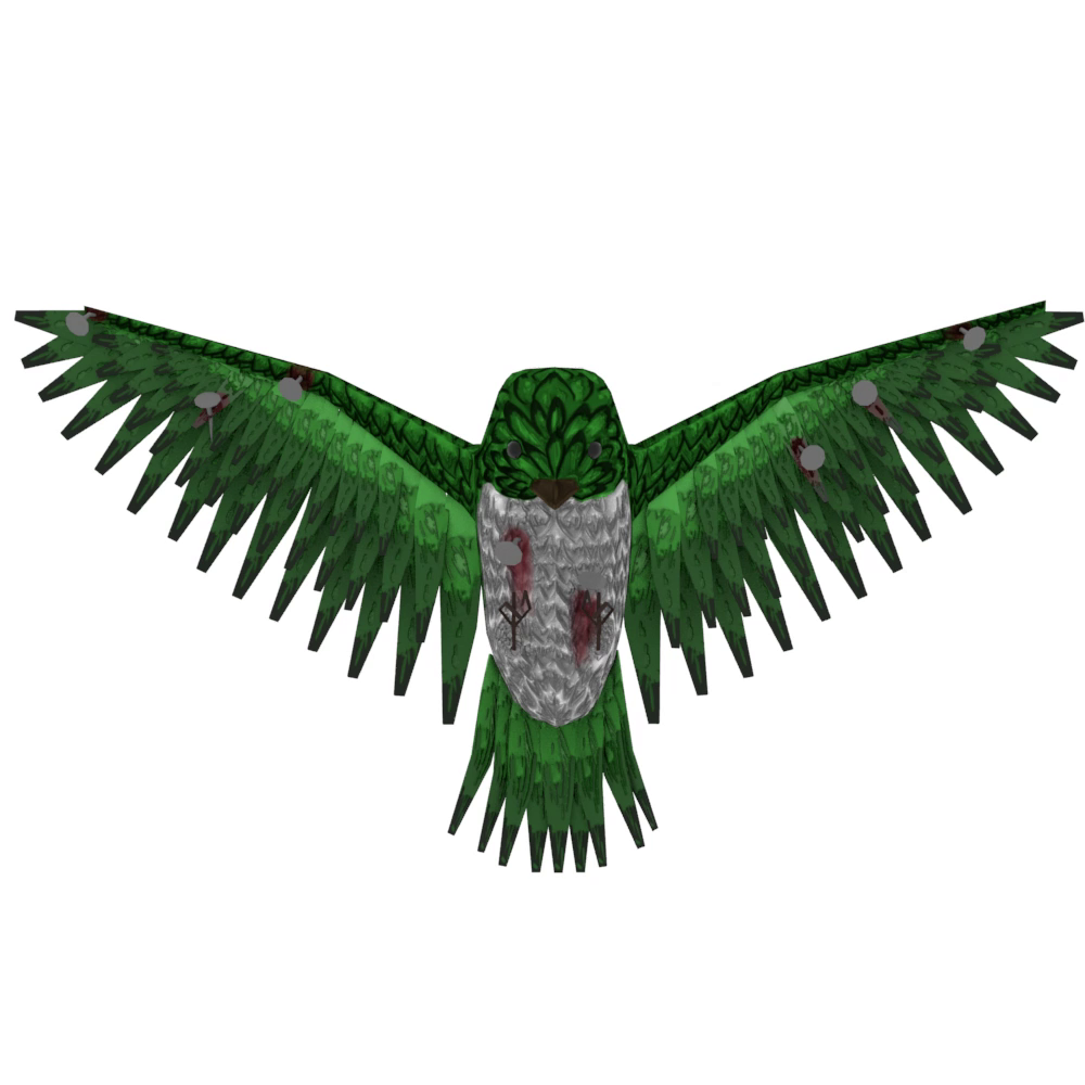 Bird - low poly 3D modeling by Sara Melissa Briceño Aguilera on Dribbble