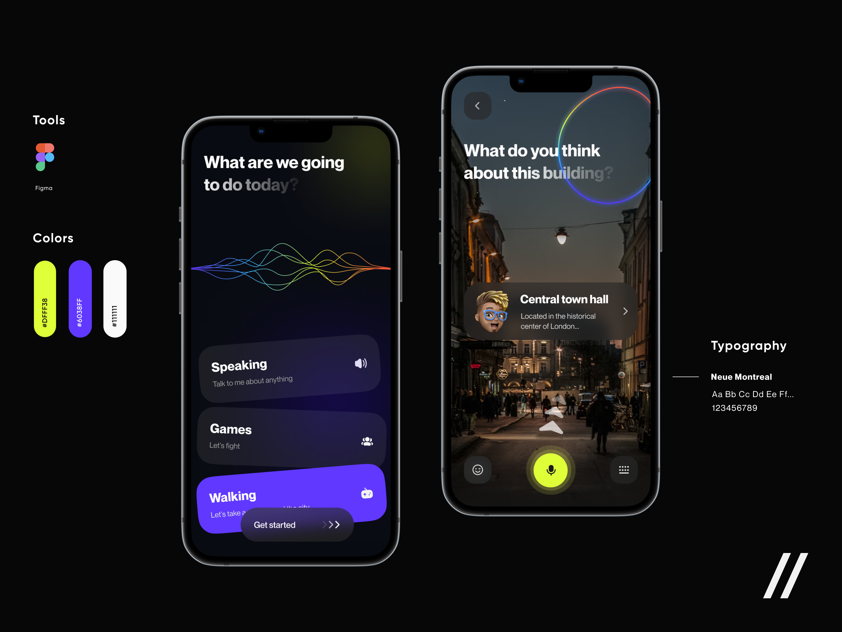 Voice assistant app by Purrweb UI/UX Agency on Dribbble
