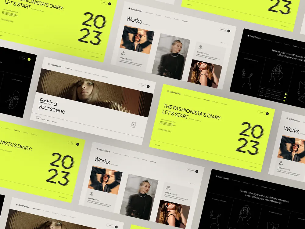 Browse thousands of Fashion images for design inspiration | Dribbble