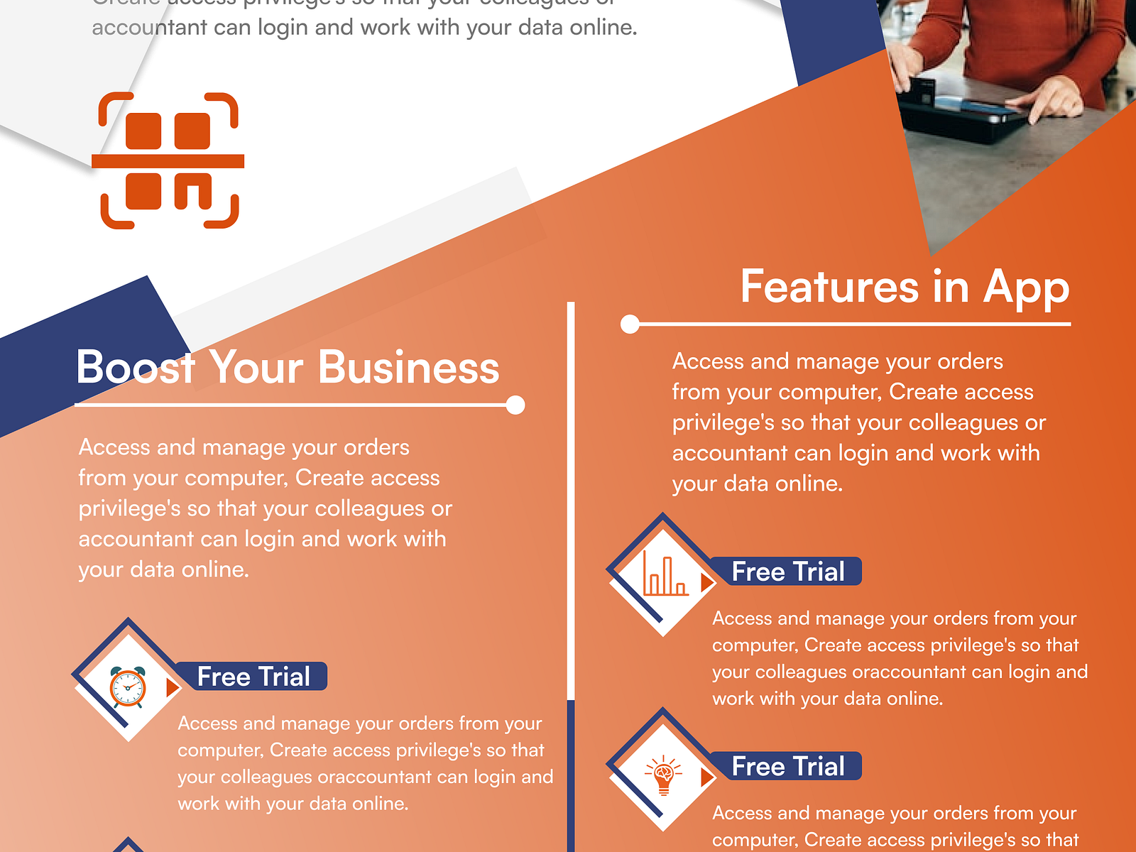POS Flyer by Uzair Asghar on Dribbble