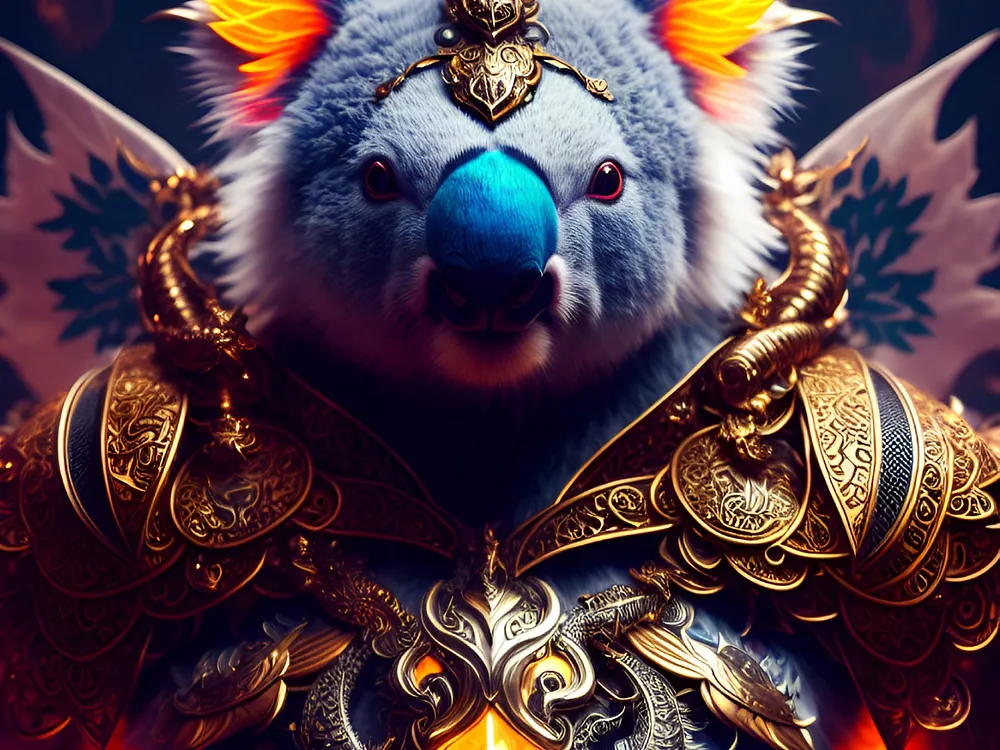 Koala God Realistic Rpg Style designs, themes, templates and ...