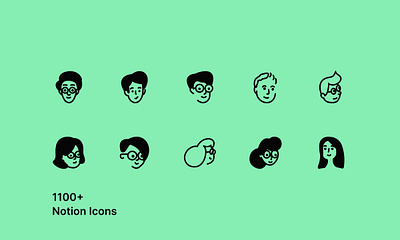 1100+ Notion Icons - Overflow Design by Zafar on Dribbble