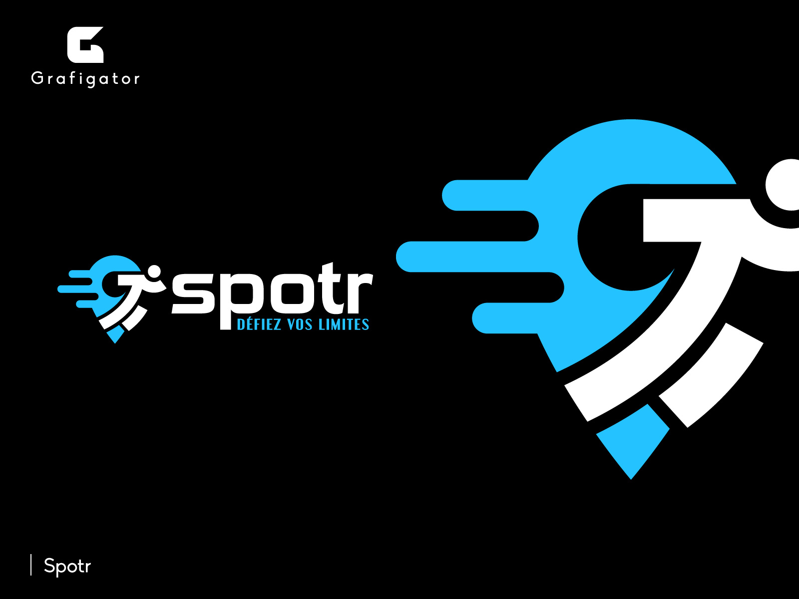 Spotr logo design by Muhammad Raheel on Dribbble