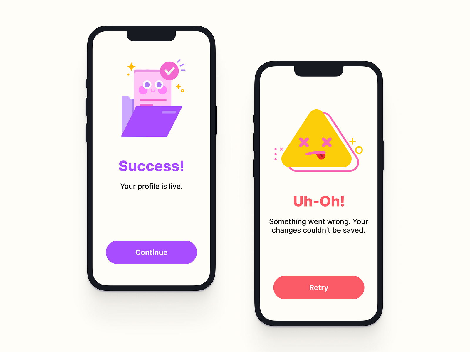 Flash Message - Daily UI #011 by Toane M. on Dribbble