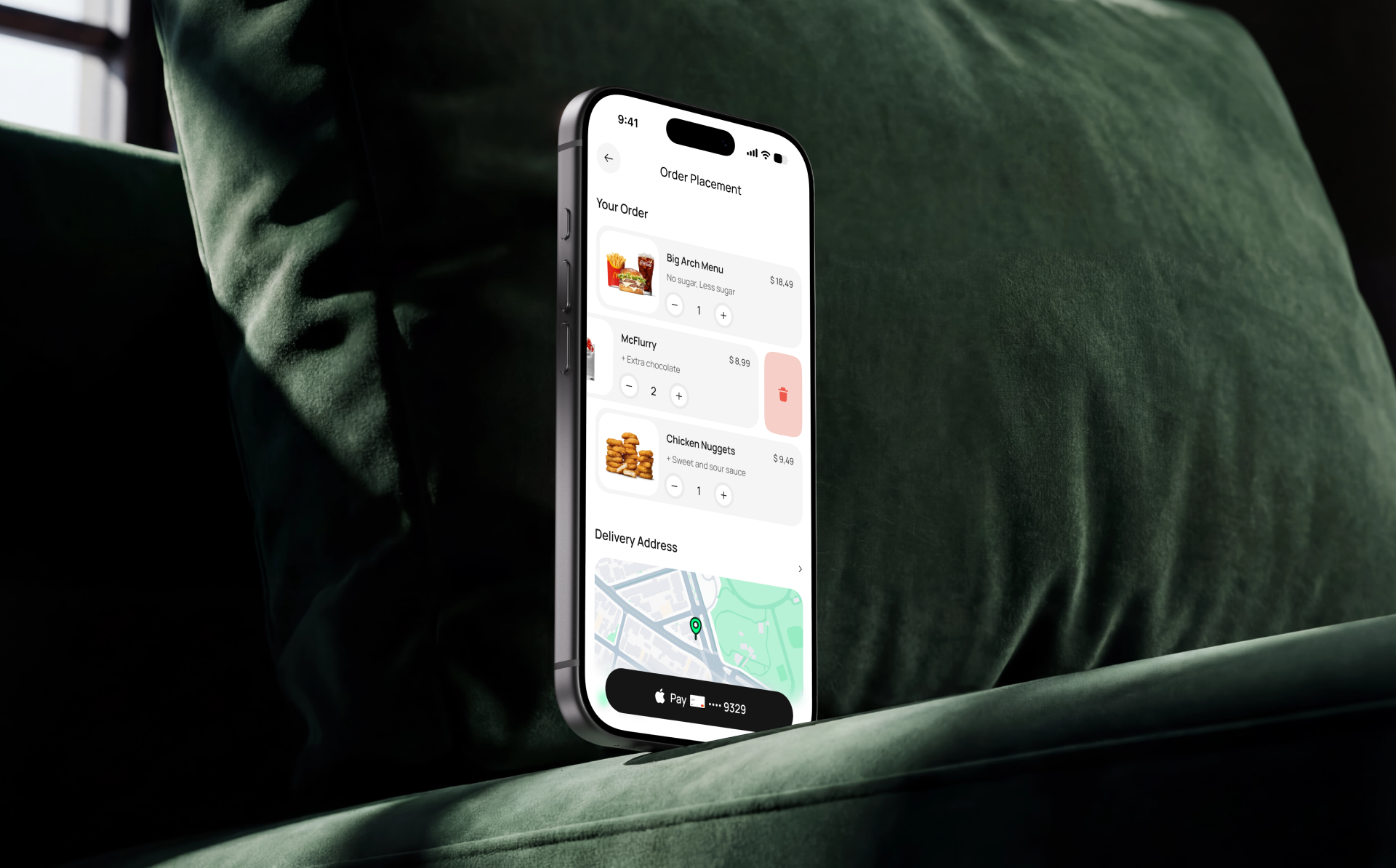 Eat UP – Food Delivery App UI/UX Design by Valerii Bielov on Dribbble