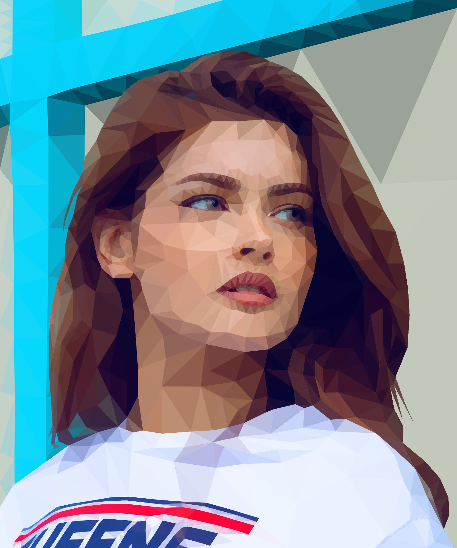 Polygon Portrait designs, themes, templates and downloadable graphic ...