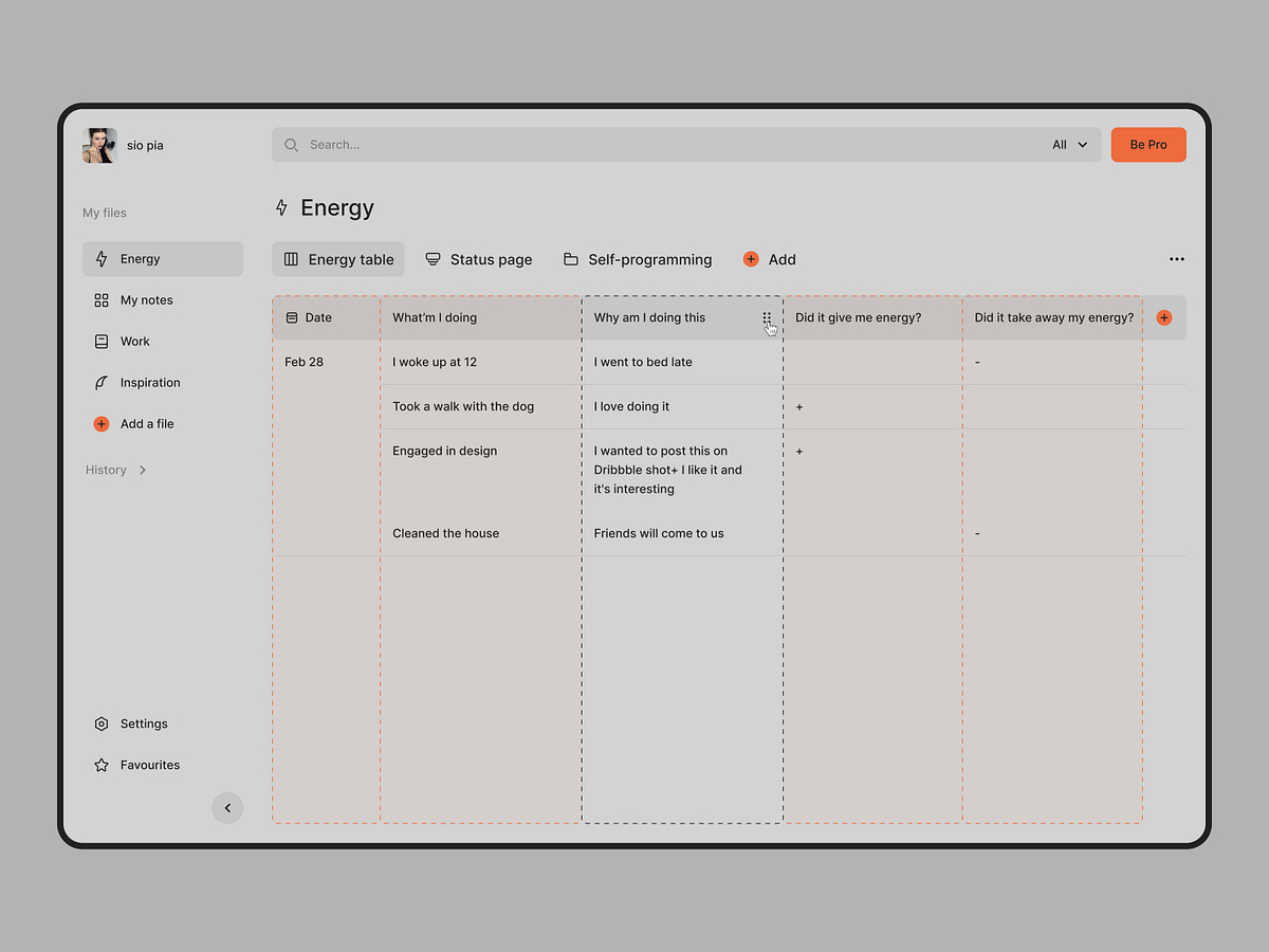 Browse thousands of Edit Table images for design inspiration | Dribbble