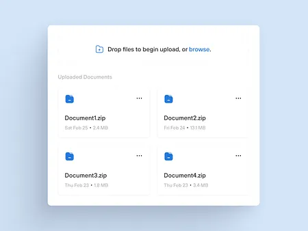 Document Upload designs, themes, templates and downloadable graphic ...