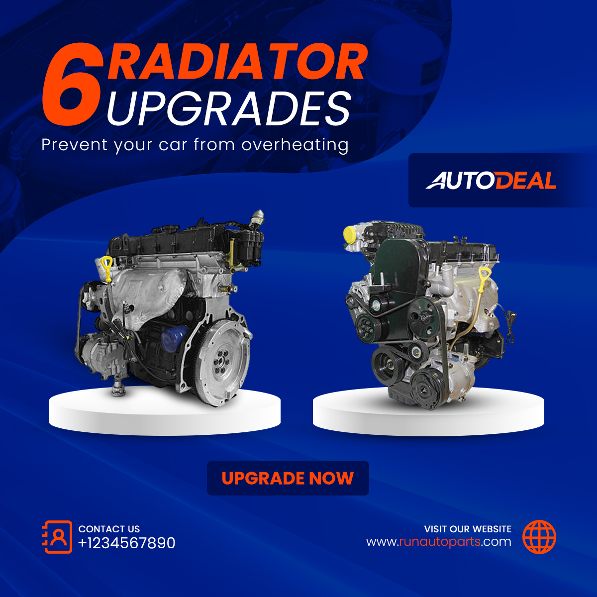 Auto Parts Social Media Post Design by MD. Abu Jafar on Dribbble