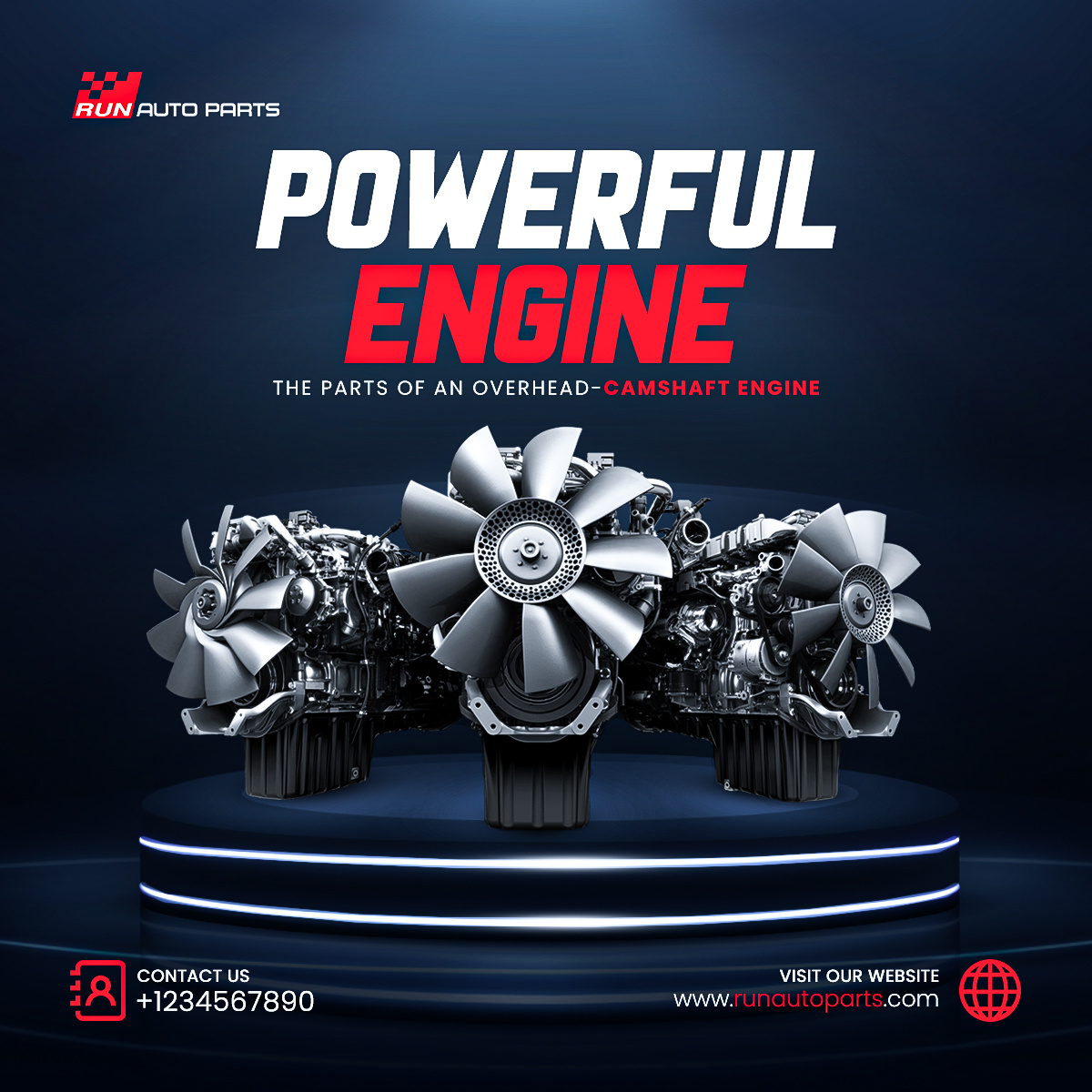 Auto Parts Social Media Post Design by MD. Abu Jafar on Dribbble