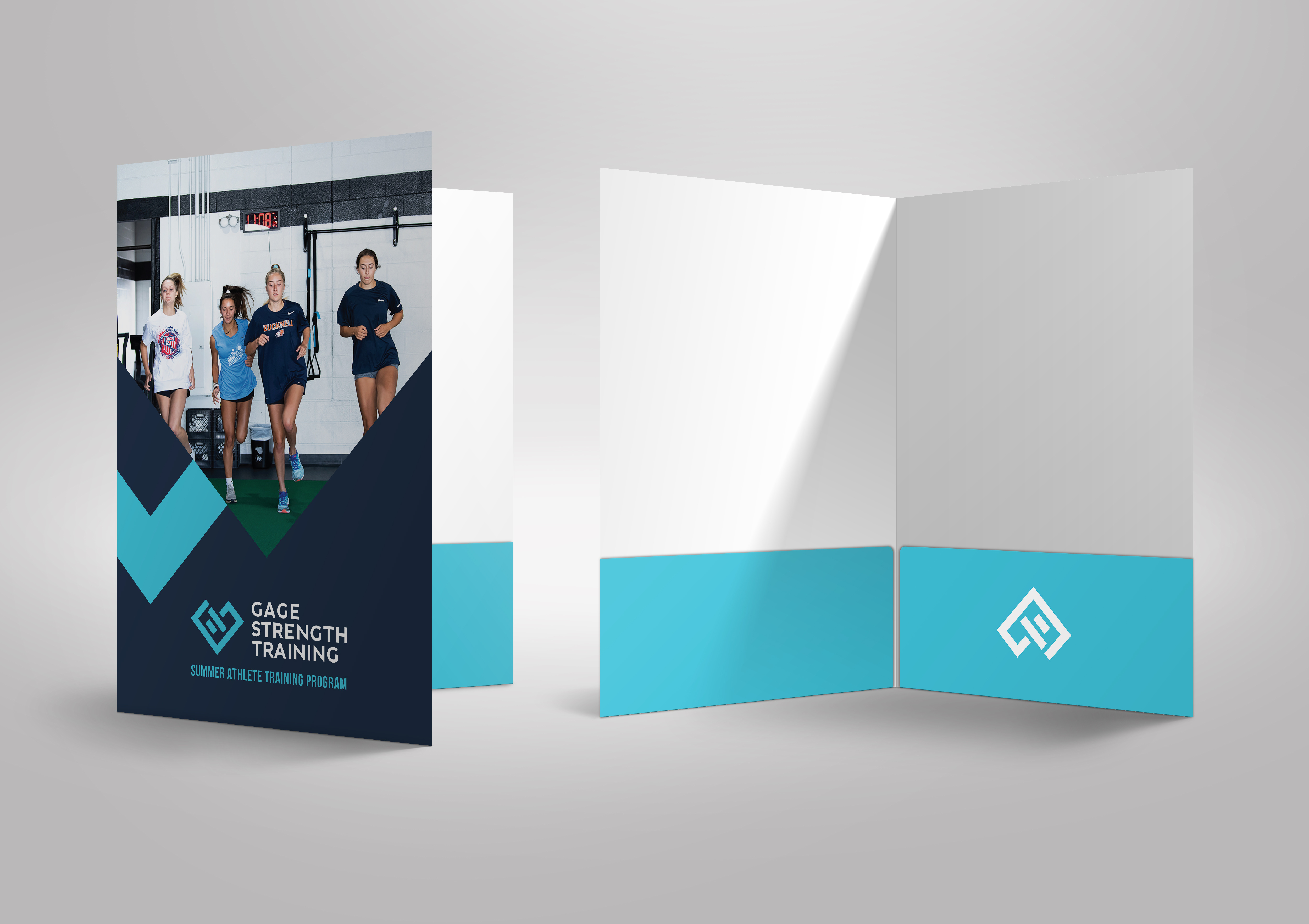 Athlete Training Presentation Folder Design by Md Ahaduzzaman on Dribbble
