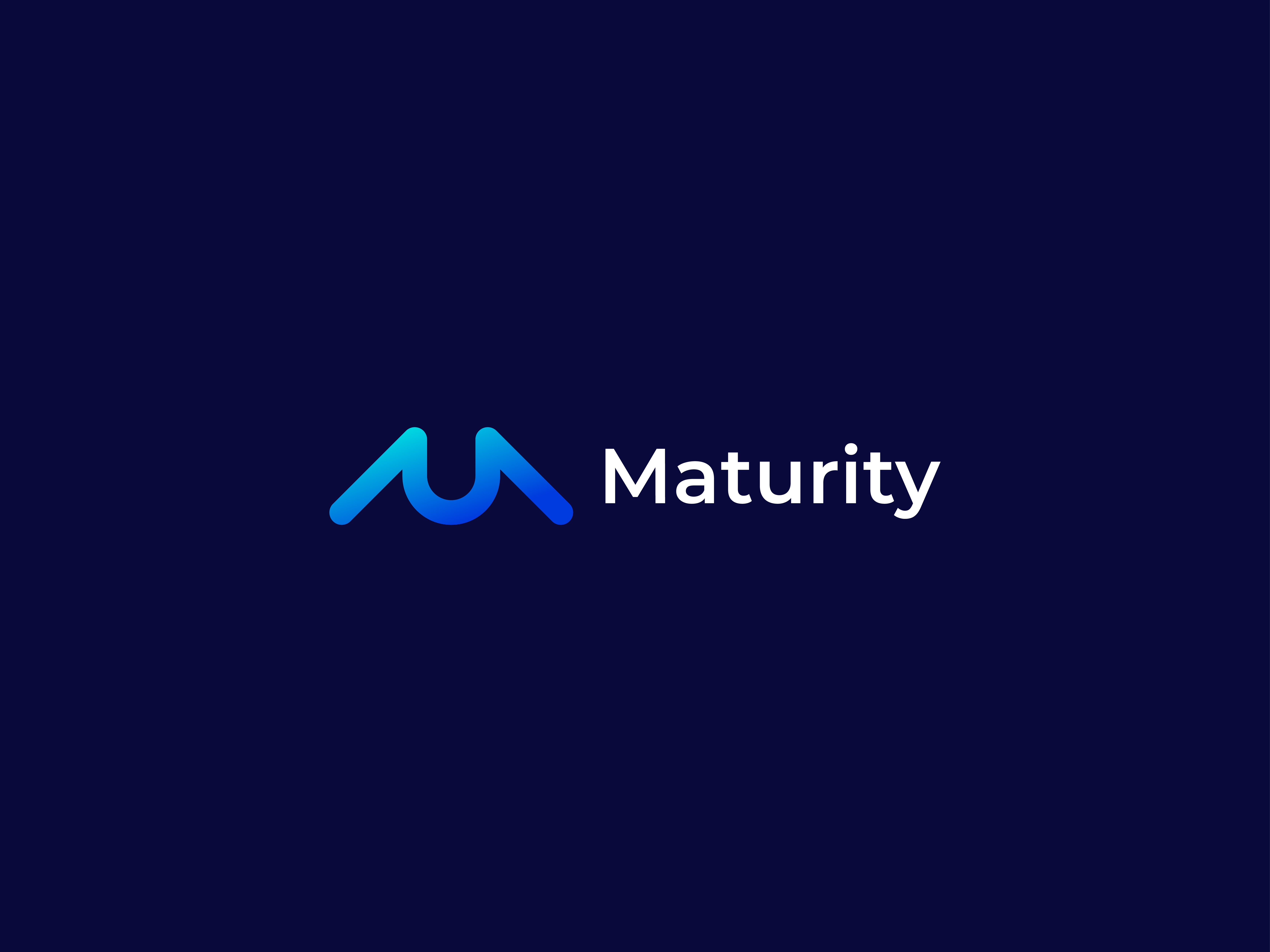 Maturity logo design | M letter mark | Brand logo | Branding by Mehedi ...