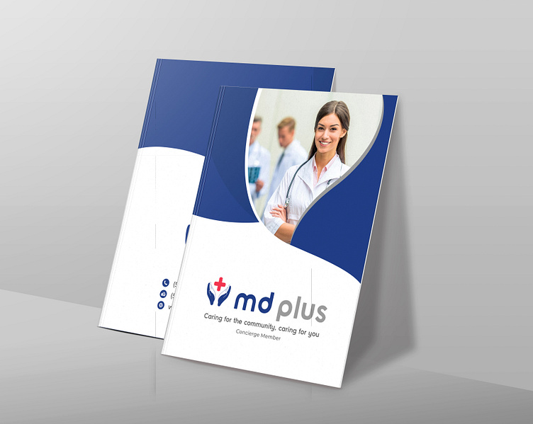 Medical Doctor Presentation Folder Design by Md Ahaduzzaman on Dribbble