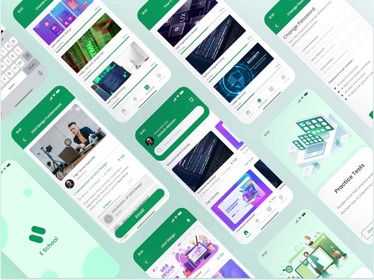 E Learning App Uxui Design By Lay Sengly On Dribbble