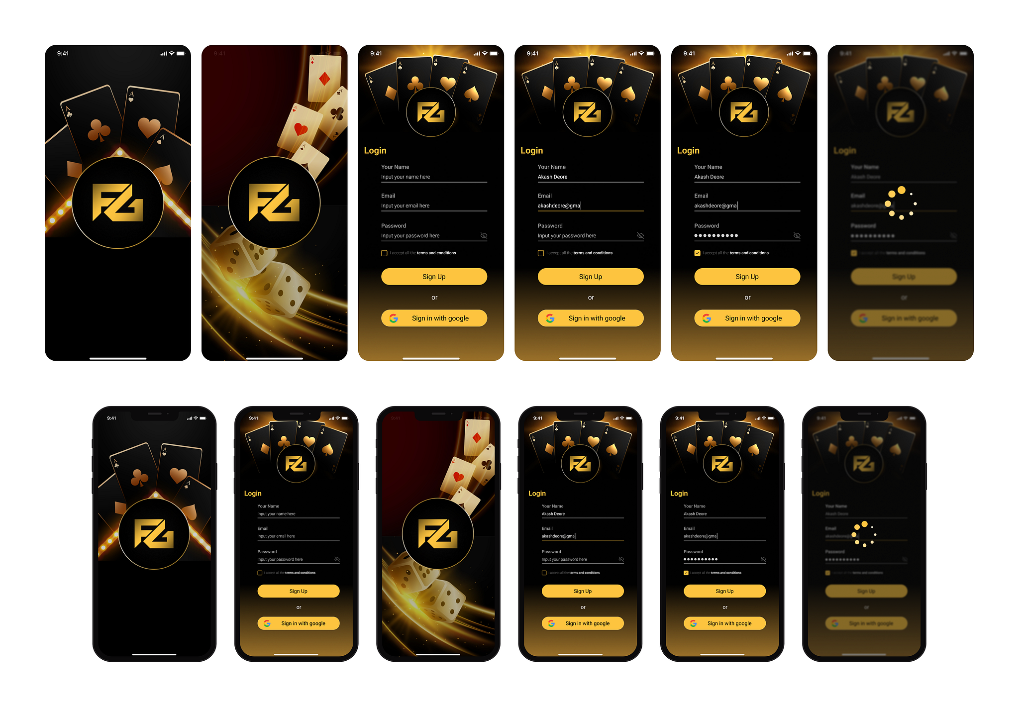 Felix Casino Game UI by AKASH DEORE on Dribbble
