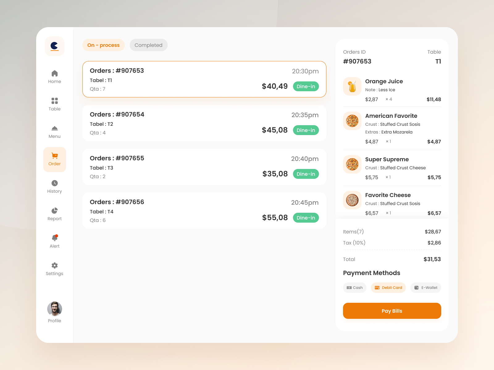 Cheseto Restaurant POS App - Full Preview by Alfian Ramadhan for ...