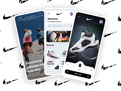 Nike Store Mobile App UI by Thái Lâm on Dribbble