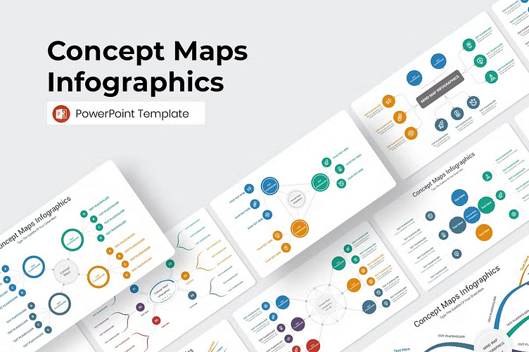 Concept Maps Infographics PowerPoint Template by Neroox on Dribbble