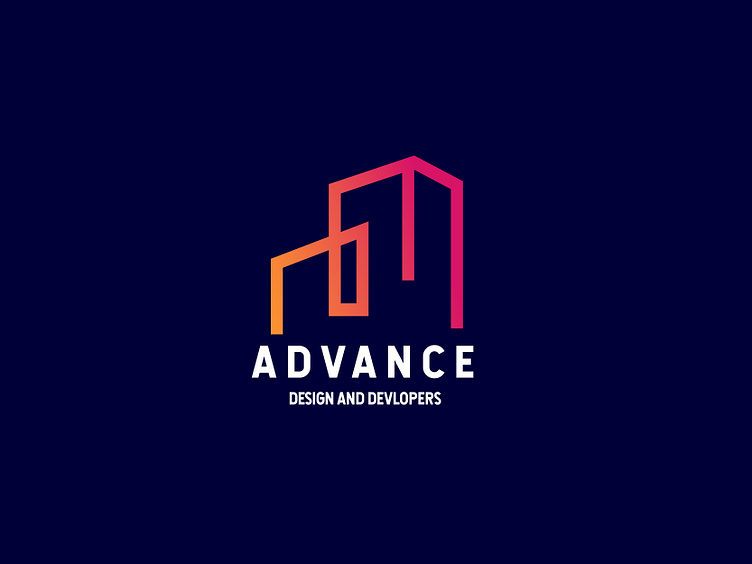 Advance logo by Jim Afnan on Dribbble
