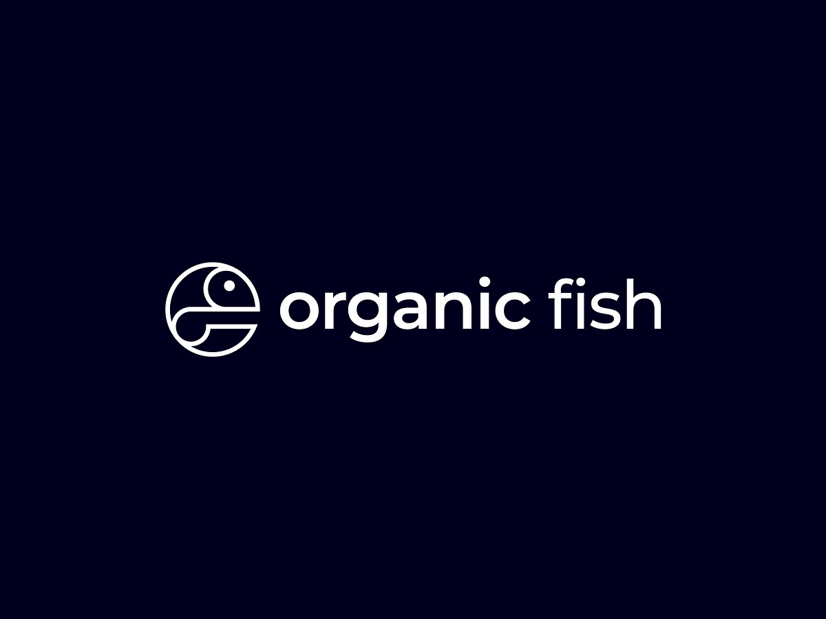 Organic fish (o+c+fish) Iconic Logo Design Concept by Freelancer Ismail ...