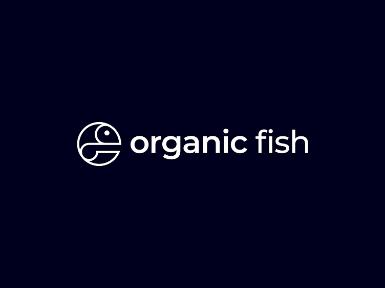 Organic fish (o+c+fish) Iconic Logo Design Concept by Freelancer Ismail ...