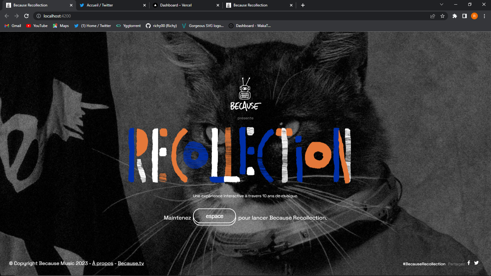 Recollection Landing Page by Richy Mbiamou on Dribbble