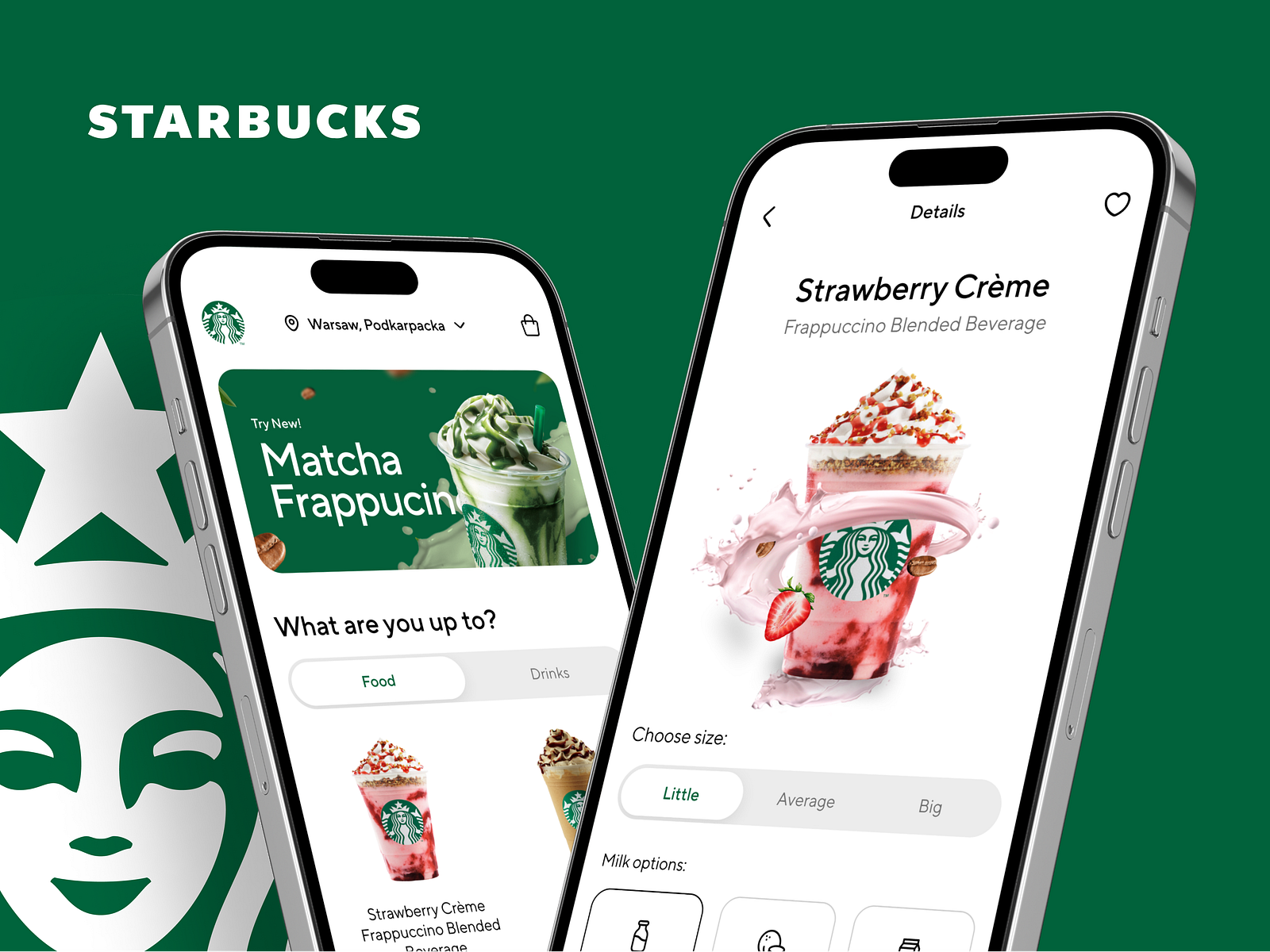 Starbucks App Redesign - UI/UX by Izabela Tomala for snazzy_studio on ... Starbucks App Redesign - UI/UX by Izabela Tomala for snazzy_studio on ...