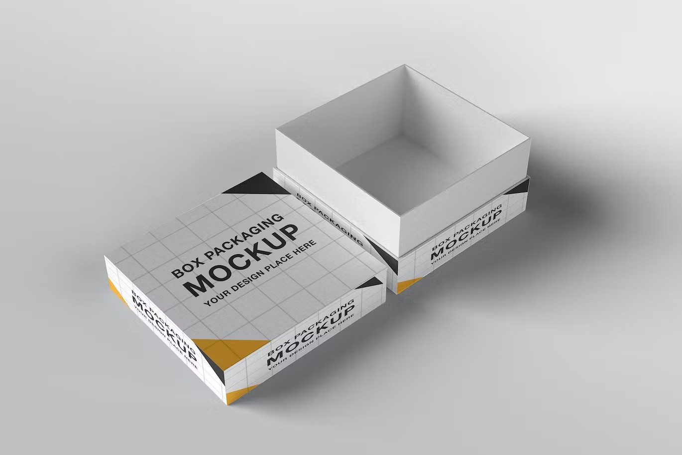 Box Packaging Mockup by Pitchlook on Dribbble