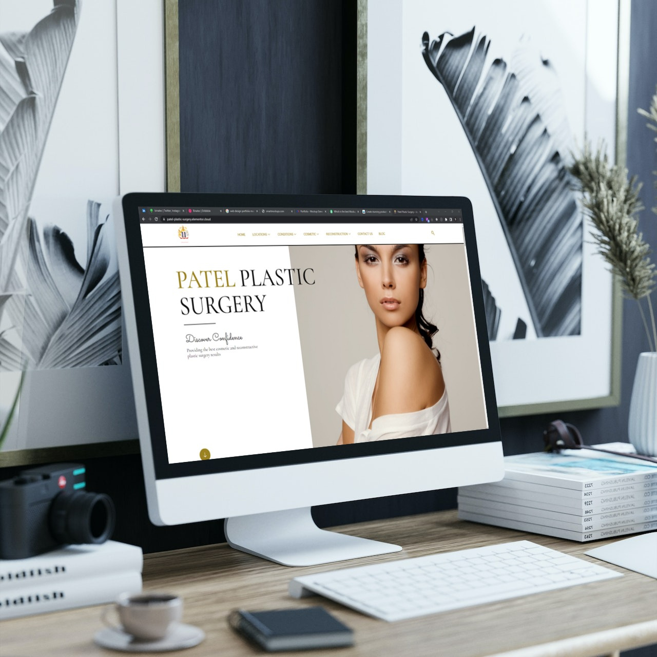 Patel Plastic Surgery Website by Binatec Agency on Dribbble