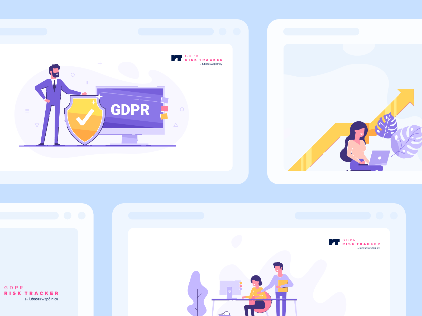 GDPR - Social media materials by Damian Patkowski on Dribbble