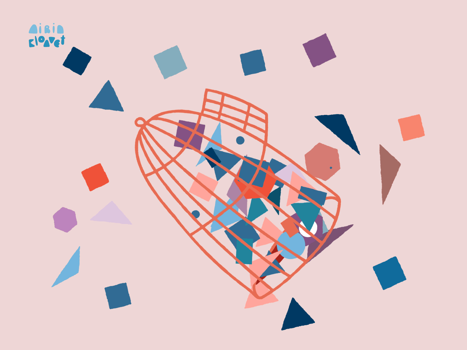 Trapped Colors by Irina Lopik on Dribbble