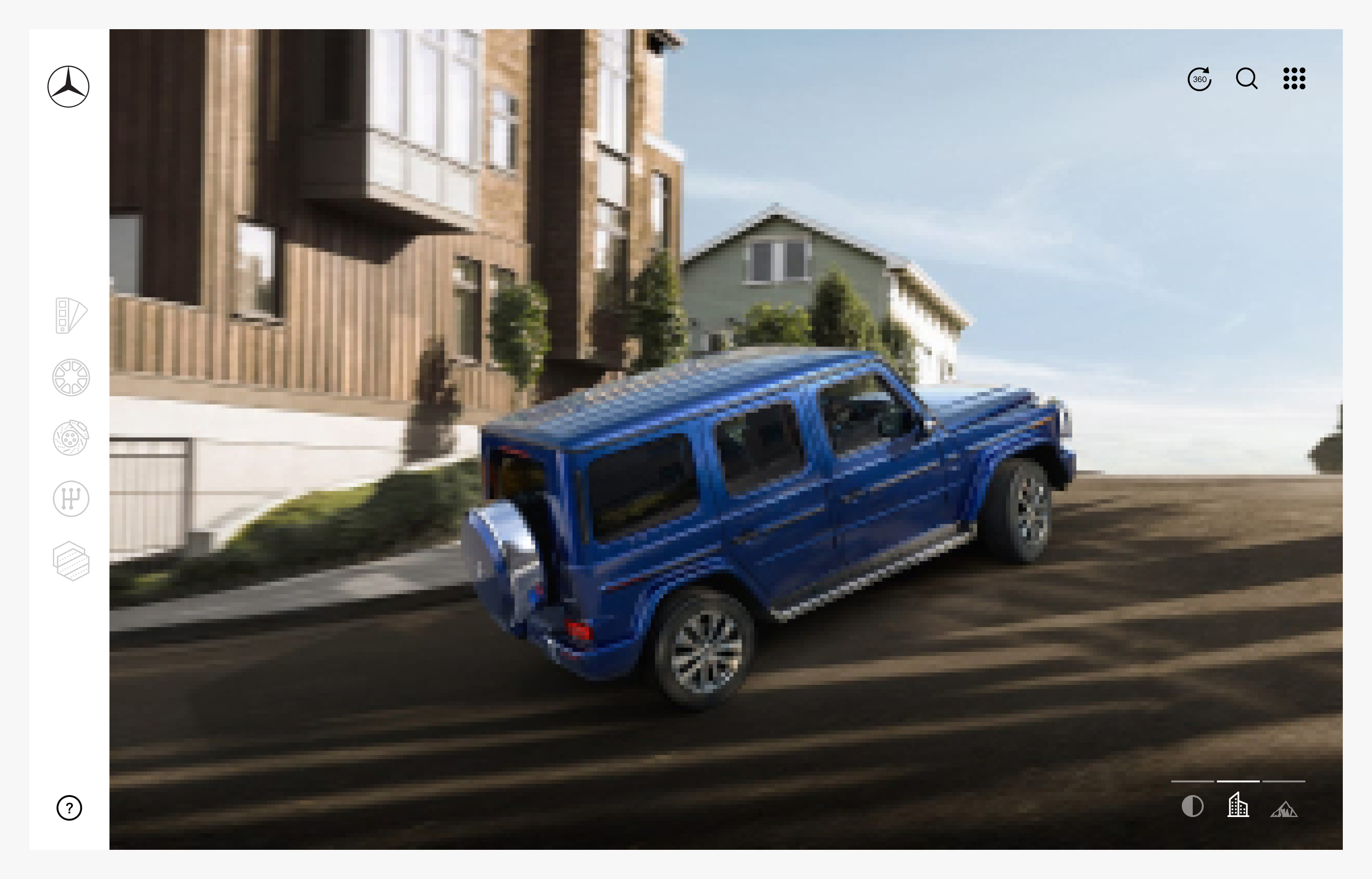Mercedes G-Class Configurator by George Kvasnikov on Dribbble