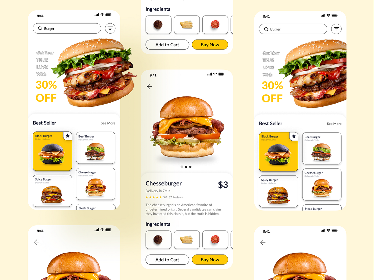 Food Delivery at Your Fingertips with Lord Burger Mobile App by ...