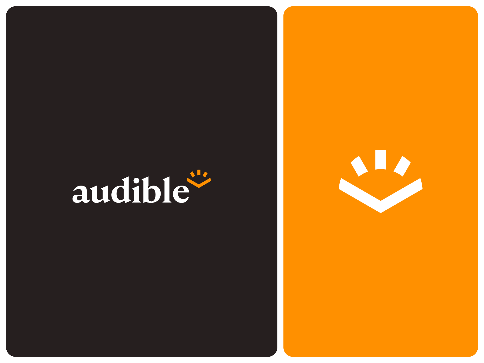 Audible Rebrand Concept by Ted Kulakevich for Kulak on Dribbble