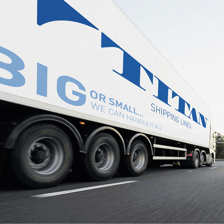 Titan Shipping Lines by Twhn Design on Dribbble