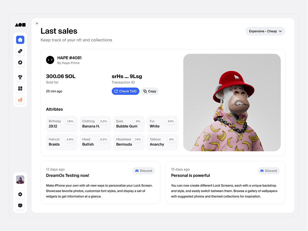 Dream OS by Renat Muratshin on Dribbble